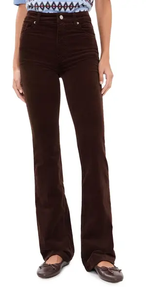 FRAME The Corduroy Reboot Pants - Espresso
