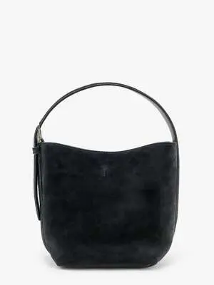TOTEME Small Belted Suede Handbag