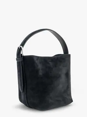 TOTEME Small Belted Suede Handbag
