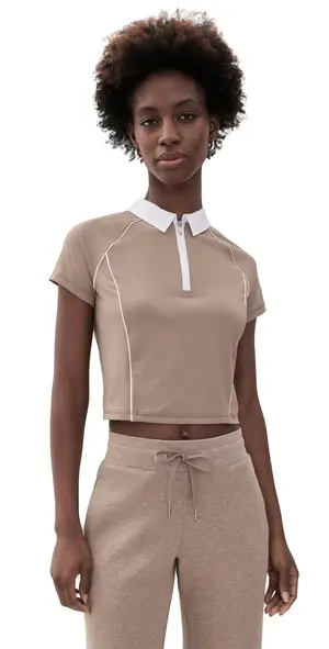 Greyson Halley Quarter Zip Polo