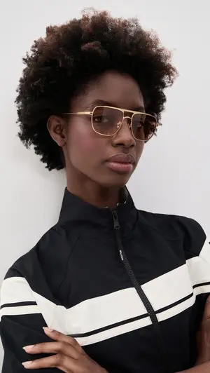 ELISA JOHNSON Jane Metal Sunglasses