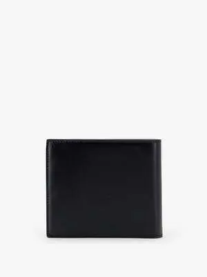 Saint Laurent Tiny Wallet In Hammered Leather