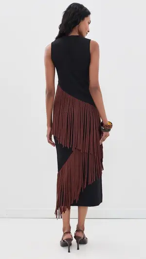 SIMONMILLER Spiral Knit Dress