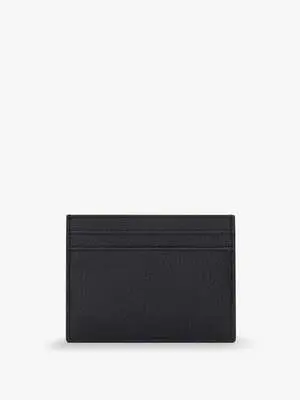 Saint Laurent Tiny Cassandre Textured Leather Card Holder - Multicolor