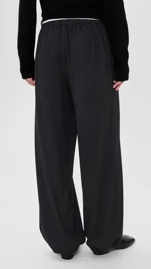 Vince Soft Flannel Drawstring Pants