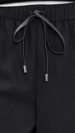 Vince Soft Flannel Drawstring Pants