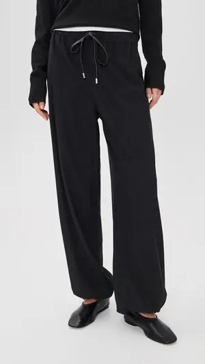 Vince Soft Flannel Drawstring Pants