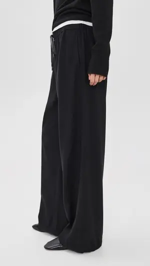 Vince Soft Flannel Drawstring Pants