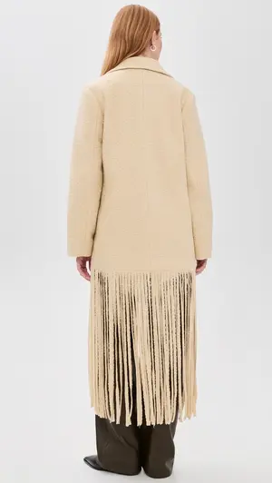 SIMONMILLER Vero Fringe Coat
