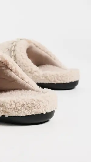 Moon Boot Teddy Sherpa Slippers