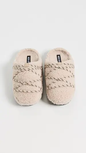 Moon Boot Teddy Sherpa Slippers