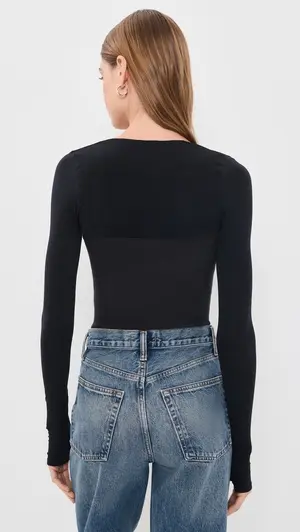 Commando Ballet Body Shrug With Thumbholes
