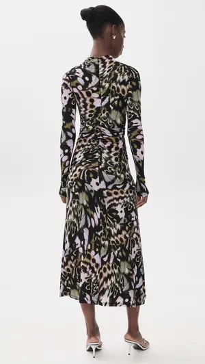 AMUR Isabella Printed Dress