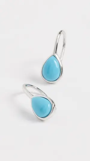 Shashi Gemstone Pear Drop Earrings