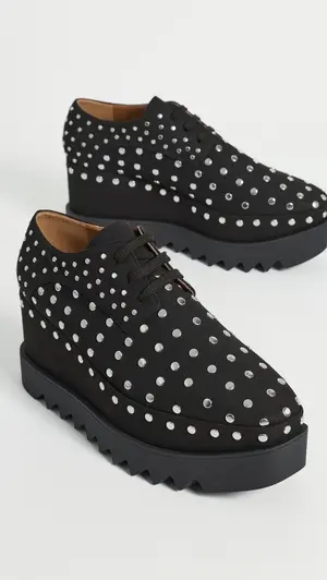 Stella McCartney Elyse Alter Suede Sneakers