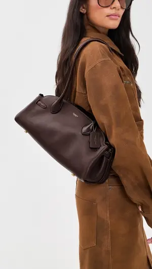 COACH Super Soft Empire Carryall 34 Shoulder Bag
