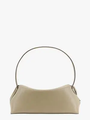 TOTEME T-lock Hammered Leather Crossbody Bag - Multicolor