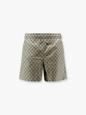 Gucci Poplin Bermuda Shorts - Multicolor