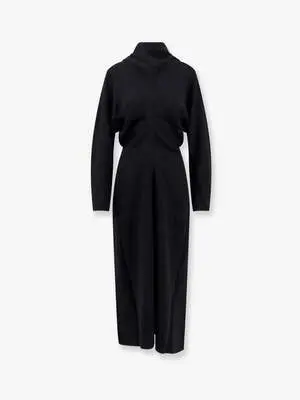 TOTEME Toteme Women Viscose Dress With Scarf Black