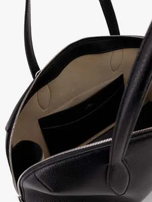 TOTEME Leather Handbag With Engraved Logo On The Front