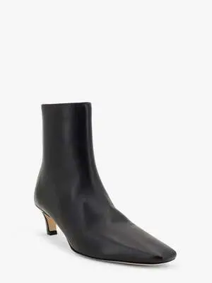 TOTEME Leather Boots - Black