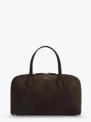 TOTEME Day Suede Handbag - Brown