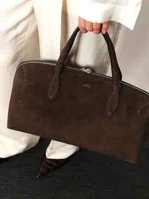 TOTEME Day Suede Handbag