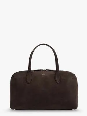 TOTEME Toteme Women Day Suede Handbag Brown