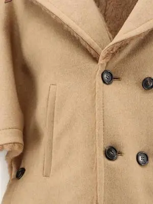 Max Mara Mxamemo Camel Hair Coat - Multicolor