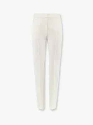 Max Mara Mxmacino Stretch Virgin Wool Trousers - Multicolor