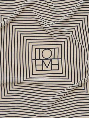 TOTEME Monogram Silk Foulard