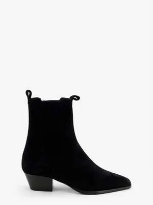AeydĒ Suede Ankle Boots - Black