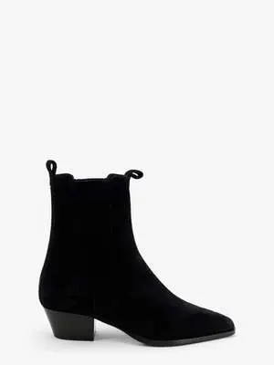 AeydĒ Suede Ankle Boots - Black