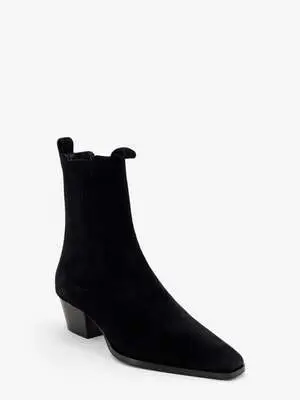 AeydĒ Suede Ankle Boots - Black