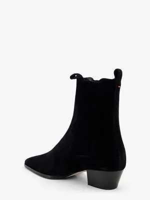 AeydĒ Suede Ankle Boots - Black