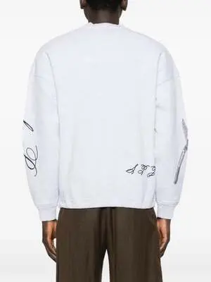Jacquemus Jacquard Sweatshirt With Graphic Print