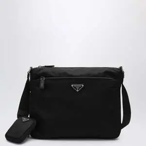 Prada Re-nylon Shoulder Bag - Black
