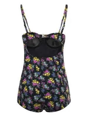 Dolce & Gabbana Floral Swimsuit - Multicolor