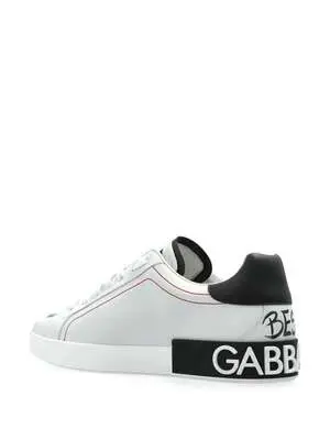 Dolce & Gabbana Sneakers With Logo Appliqu