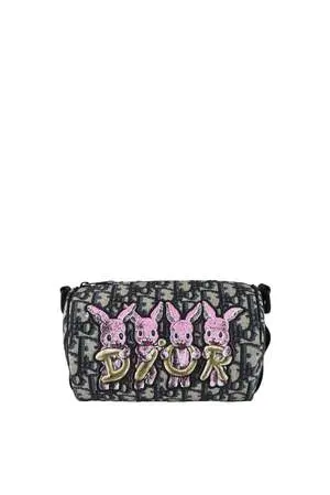 Dior Roller Bag With Shoulder Strap - Blue