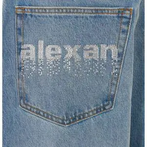 Alexander Wang Blow Up With Crystals Jeans