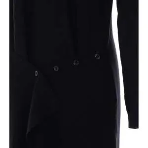 LEMAIRE Buttoned Dress In Merino Wool Blend