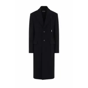 ANN DEMEULEMEESTER Aldina Long Coat - Black