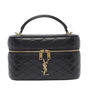 Saint Laurent Gaby Vanity Bag - Black