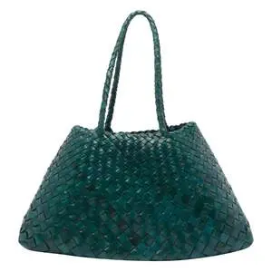 Dragon Diffusion Large Santa Croce Shoulder Bag - Green
