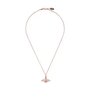 VIVIENNE WESTWOOD Mini Bas Relief Pendant Necklace - Pink