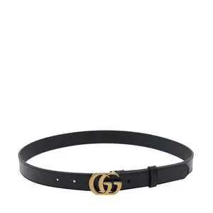 Gucci Gg Marmont Belt - Black