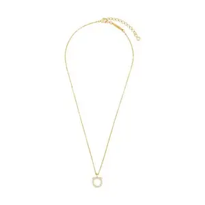 FERRAGAMO Small Gancini Necklace - Gold