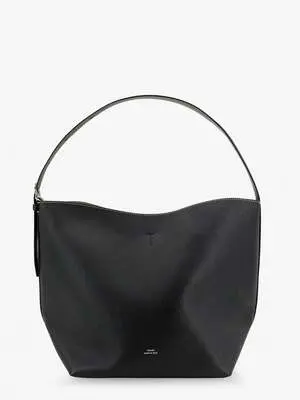 TOTEME Medium Belted Hammered Leather Shouder Bag