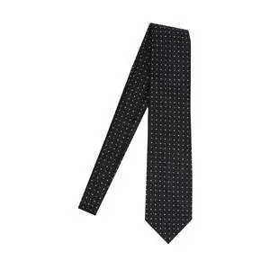 TOM FORD Micro Dots Tie - Black